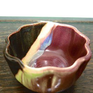 Handmade | Art | Vintage Handmade Pottery Fluted Cupbowlcustard ...